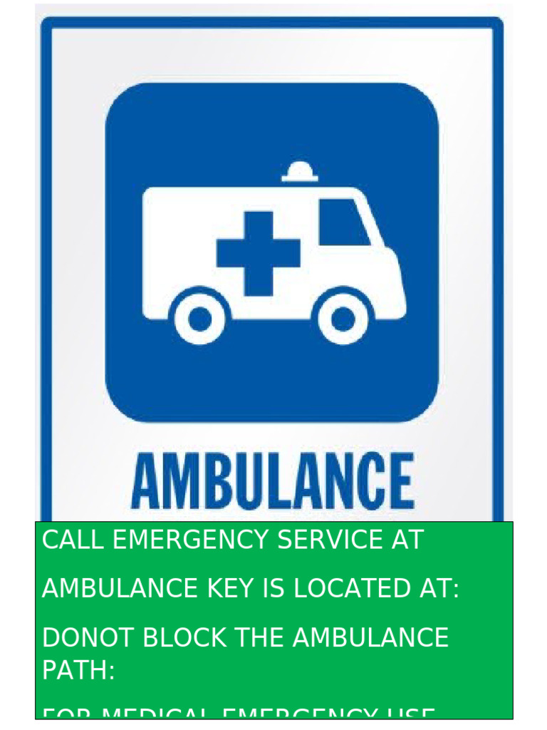 Ambulance | PDF