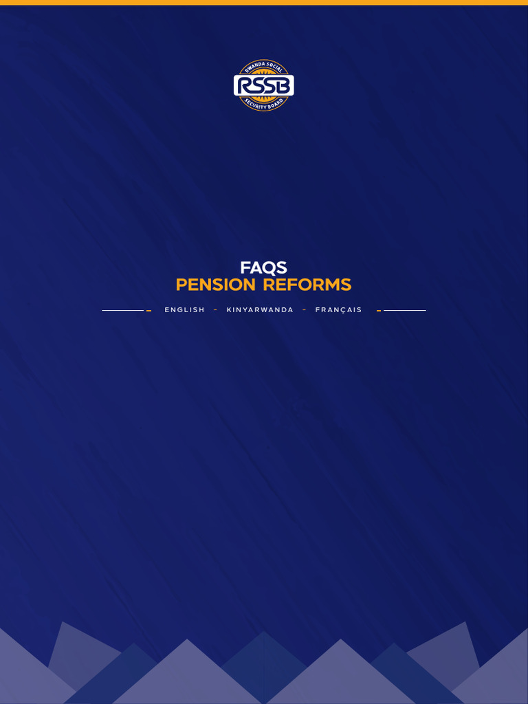 RSSB FAQS All Languages 2 760b75b195 | PDF | Cost Of Living | Pension