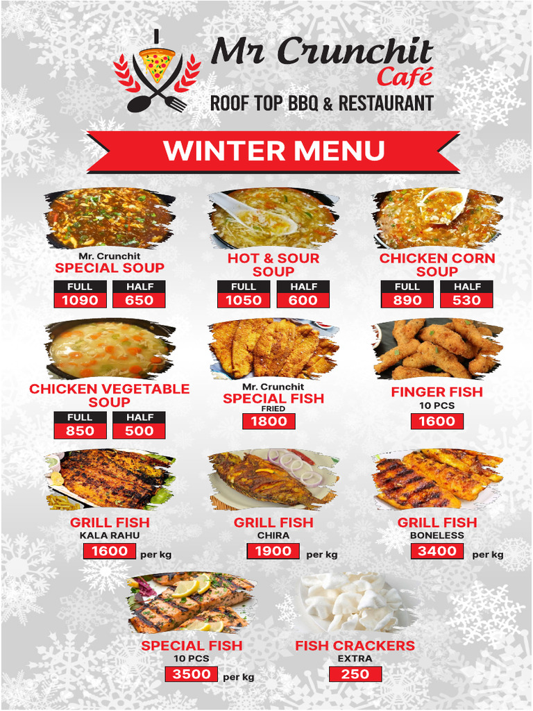 Winter Menu | PDF