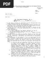 Form ISR-4: Request For Issue of Duplicate Certificate and Other ...