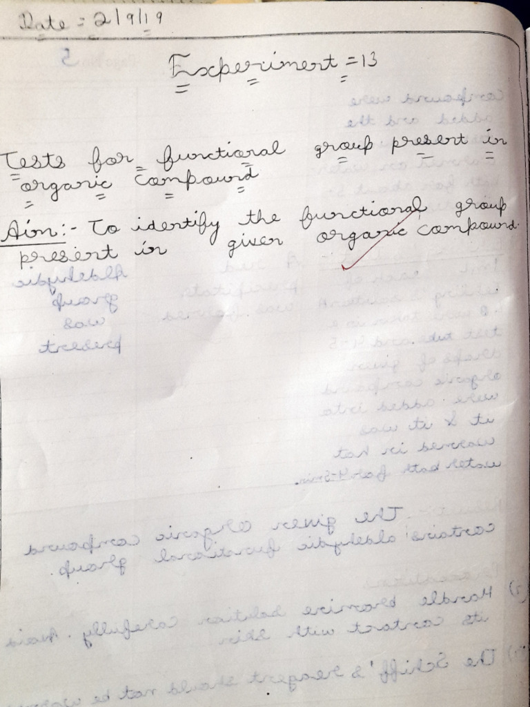 Chemistry Experiment Logbook | PDF | Organic Chemistry | Chemistry