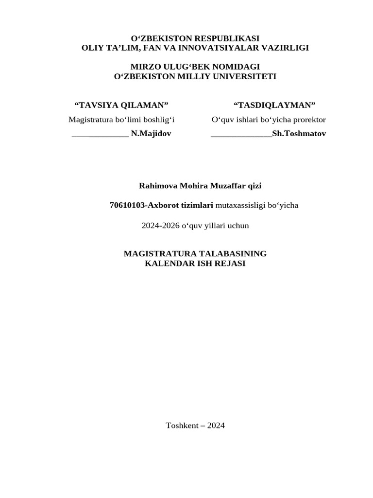 Rahimova M-2024 | PDF
