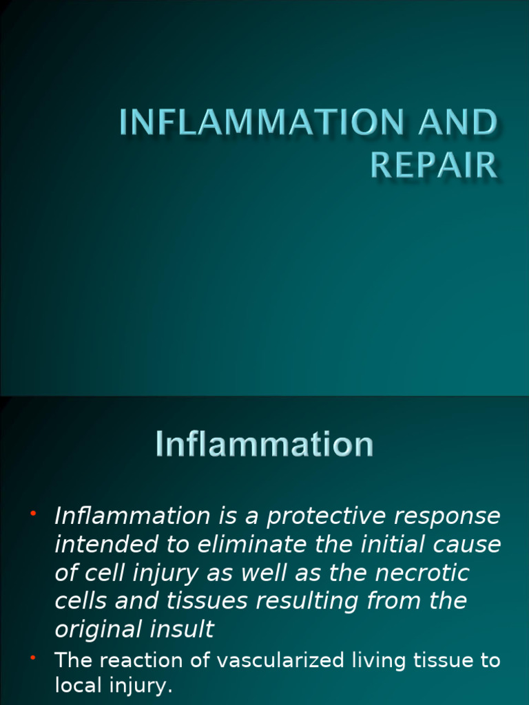 Inflammation-1 | PDF | Inflammation | Blood Vessel