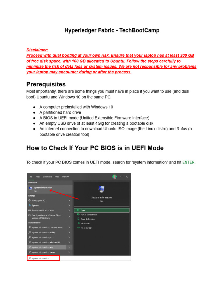 Hyperledger Fabric TecDoc | PDF | Booting | Bios