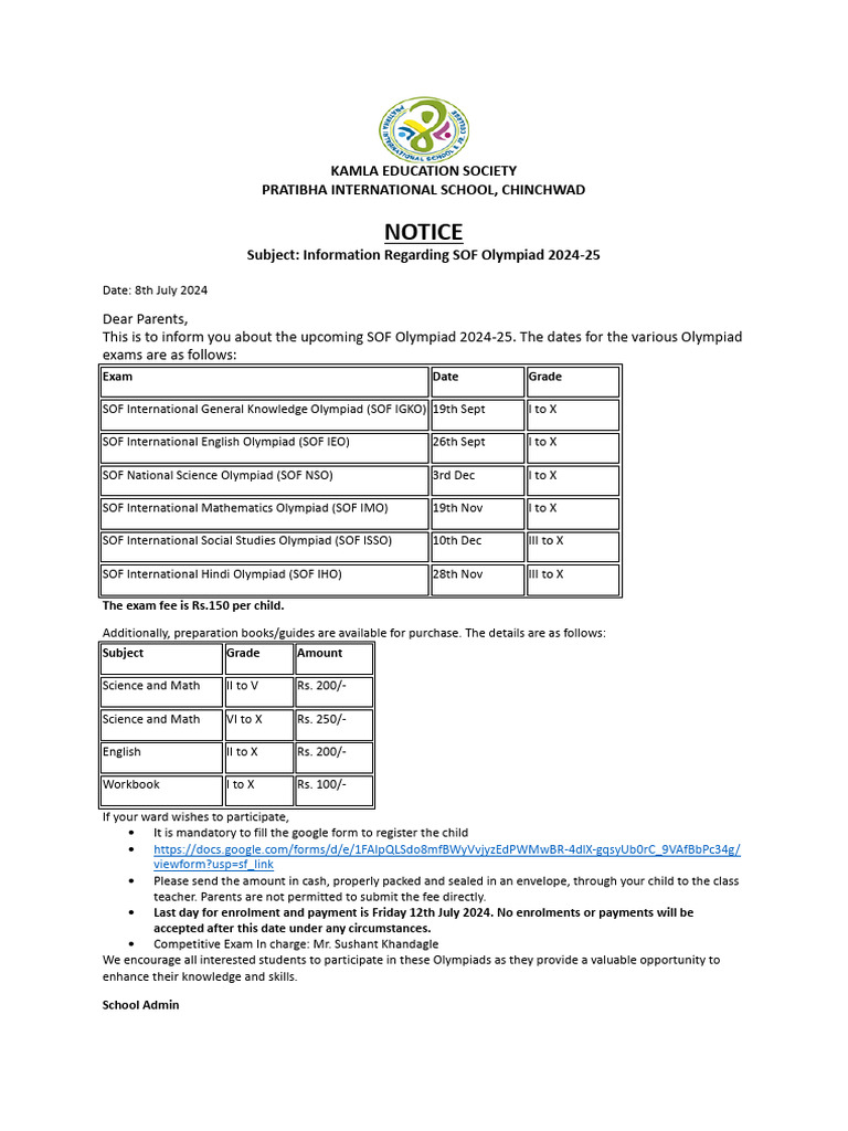Notice_Olympiad.1720427196 (1) | PDF
