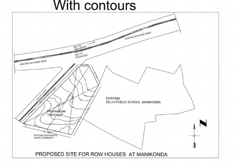 Revised Site With Countours-Model - PDF Ad | PDF