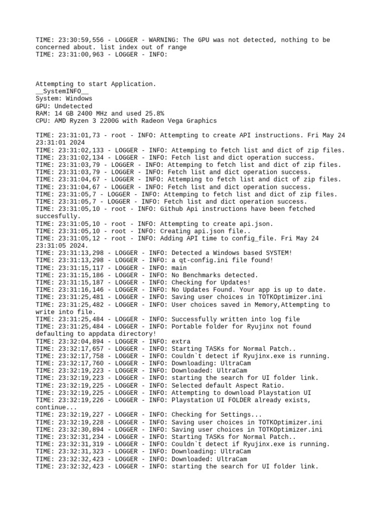 Logger | PDF | Graphics Processing Unit | Directory (Computing)