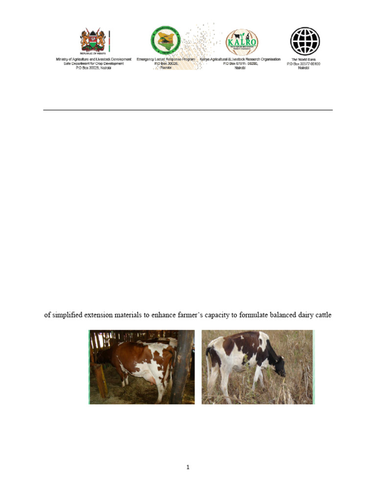 2-4-4 Sub-Module 4-Formulation of cattle rations | PDF | Dairy Cattle ...