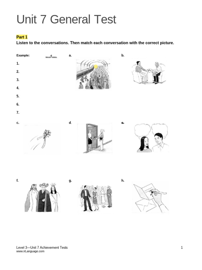 Review - Unit 7 | PDF