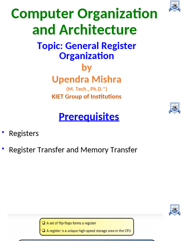 5_General Register Organization | PDF | Computer Engineering | Electronic Circuits