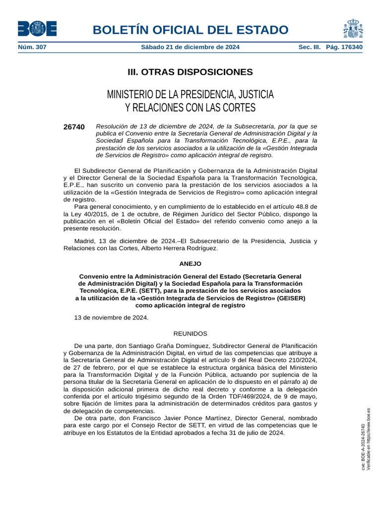 BOE-A-2024-26740_conv4 | PDF | Soporte técnico | Regulación