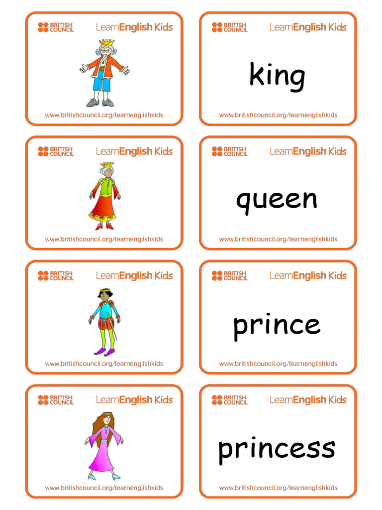 Flashcards Fairy Stories | PDF