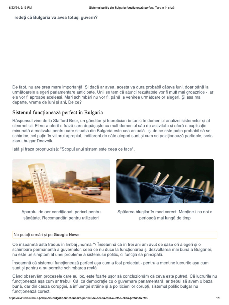 Guvernul Bulgar | PDF