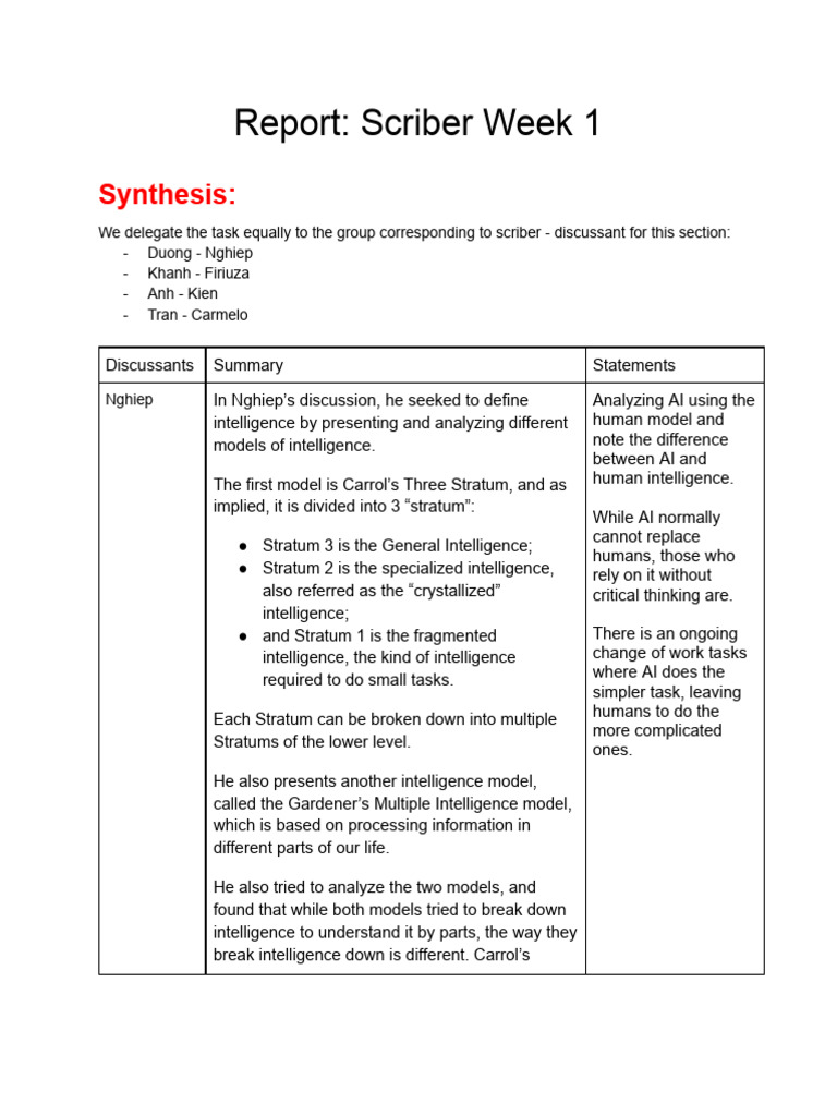 Big-Idea-Scribe-Week-1 | PDF | Artificial Intelligence | Intelligence ...