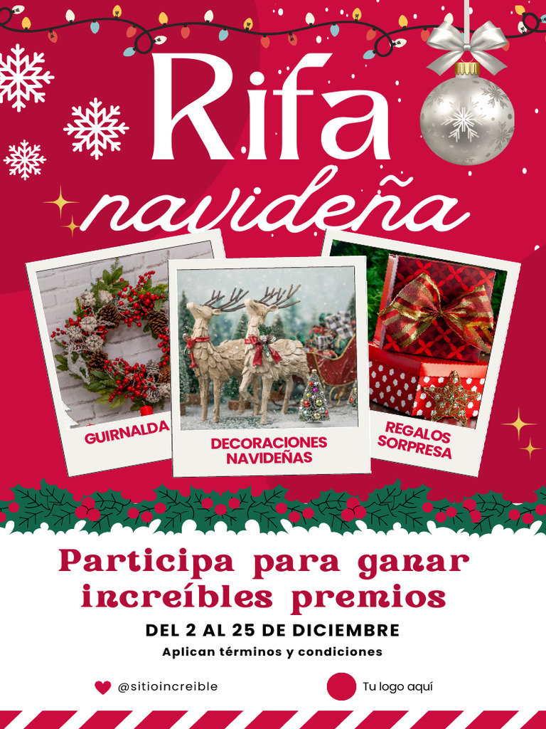 Rifa Navideña: Gana Increíbles Premios | PDF