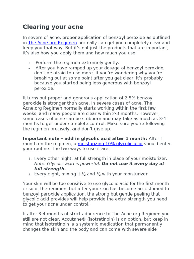 Advices for acne skin | PDF | Vitamin D | Polycystic Ovary Syndrome