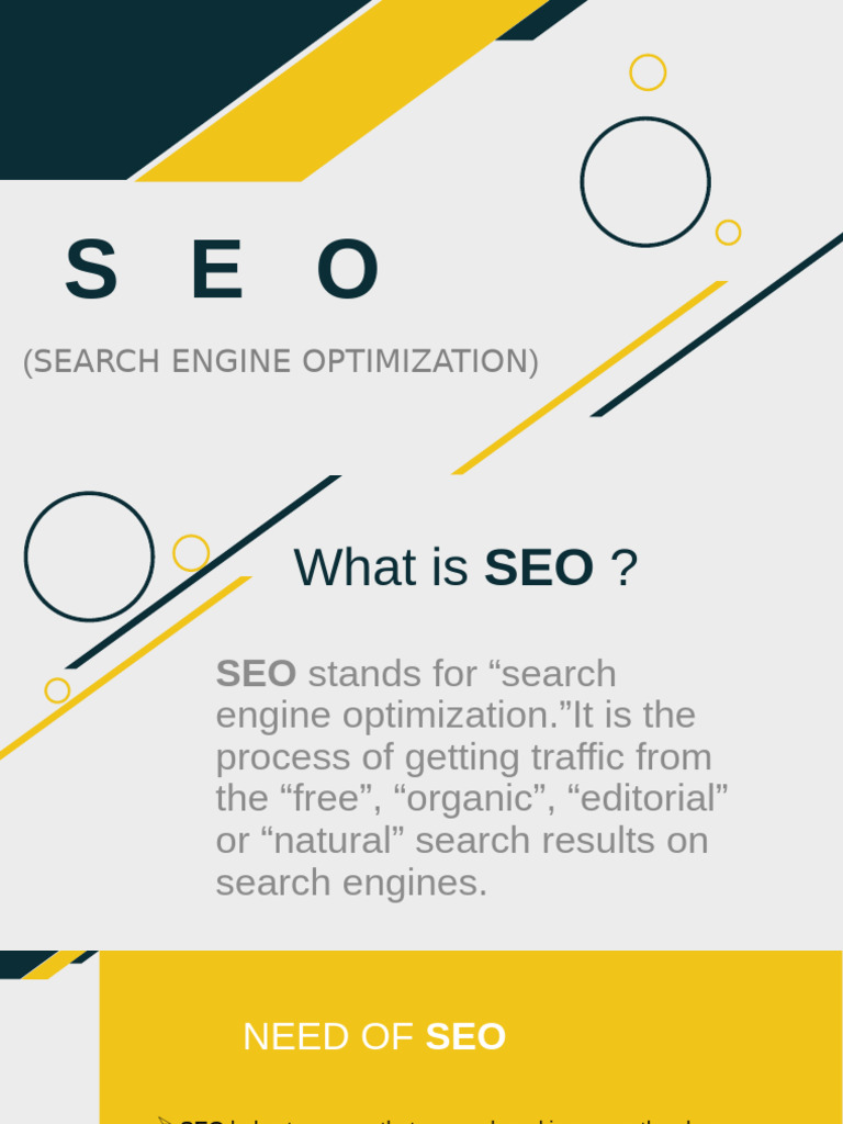 SEO | PDF | Search Engine Optimization | Cyberspace