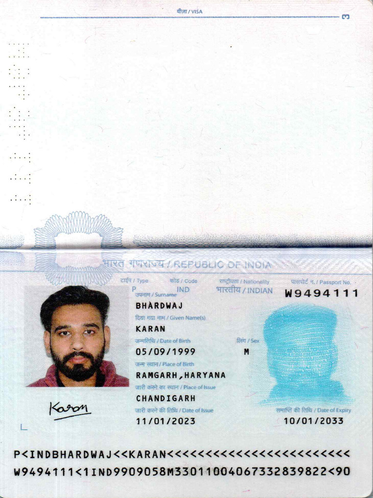 Karan Passport | PDF