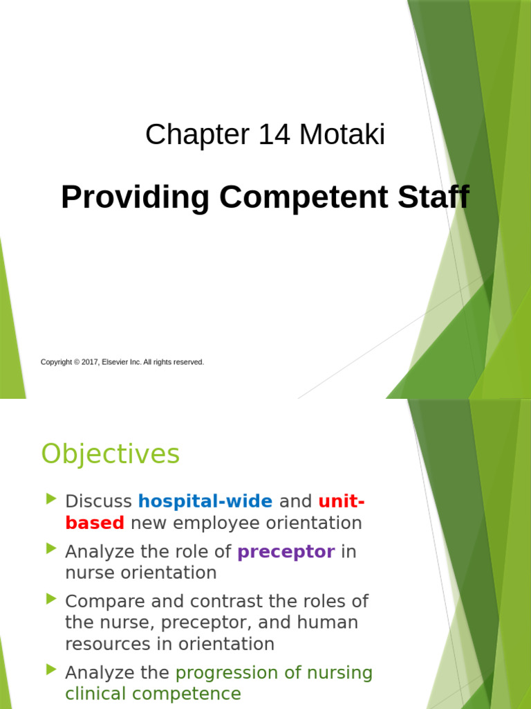 Ch14 Motaki Competence-1 | PDF | Performance Appraisal | Nursing