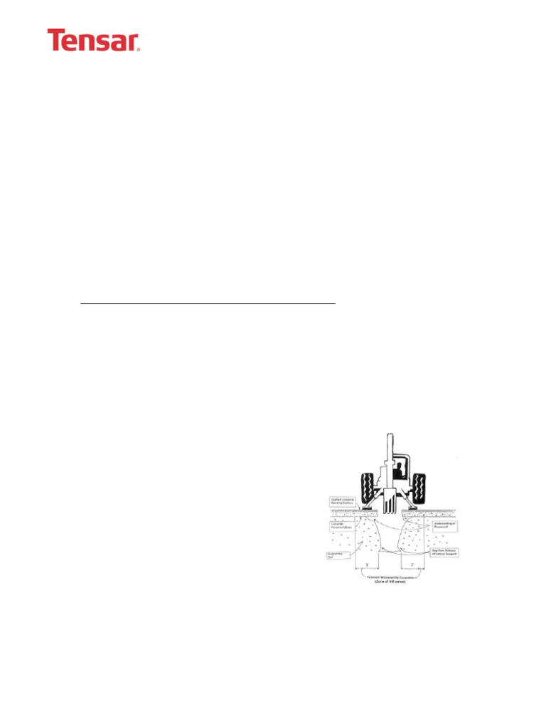 Tensar-Trench Through Geogrid FAQ | PDF | Road Surface | Trench