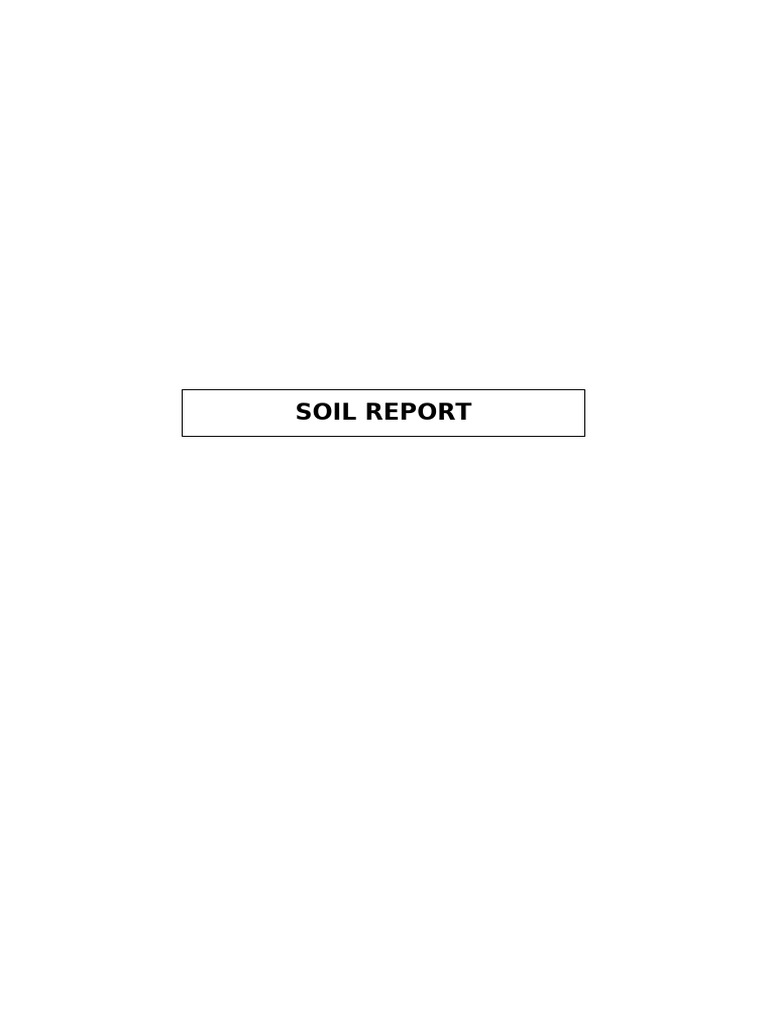 Soil Report 123 | PDF | Deep Foundation | Silt