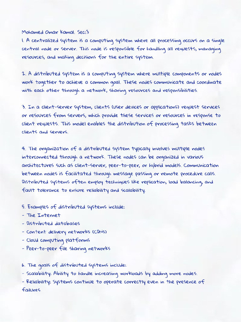 Mohamed Omar Sheet 1 | PDF