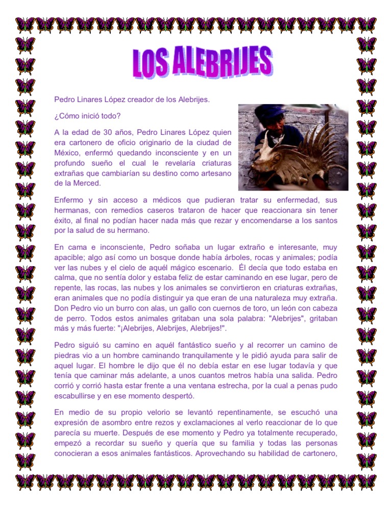 Leyendas de Alebrijes para Niños | PDF
