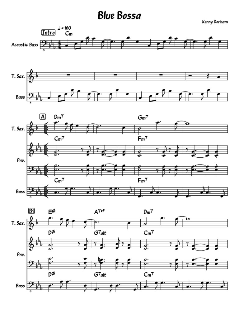 Blue Bosa Score1 | PDF