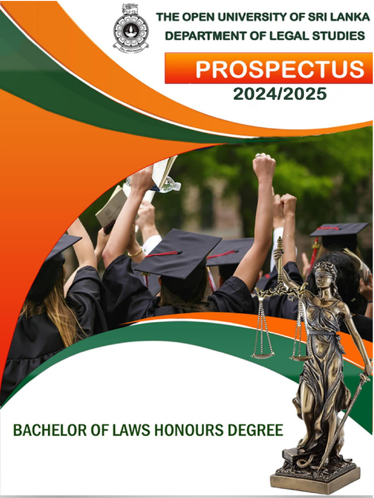 OUSL LLB Admission 2025 Details | PDF | Academic Degree