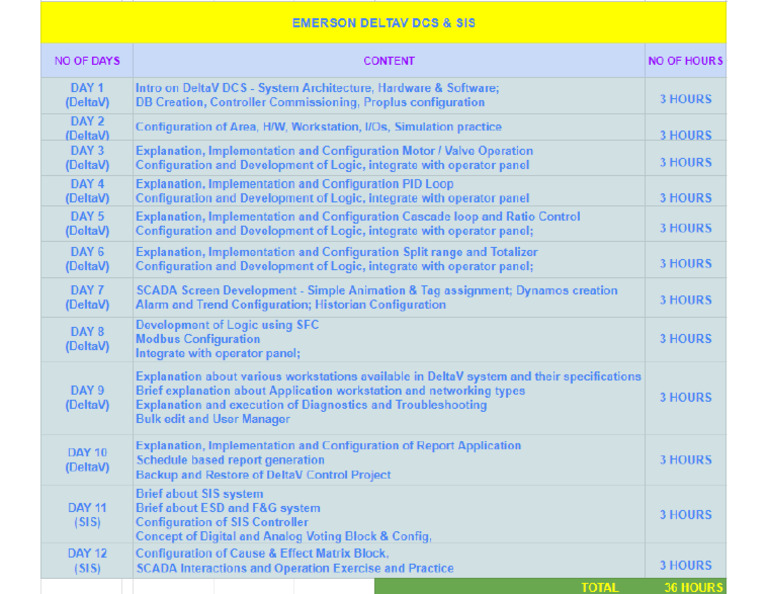 Emerson Delta V DCS & Sis | PDF