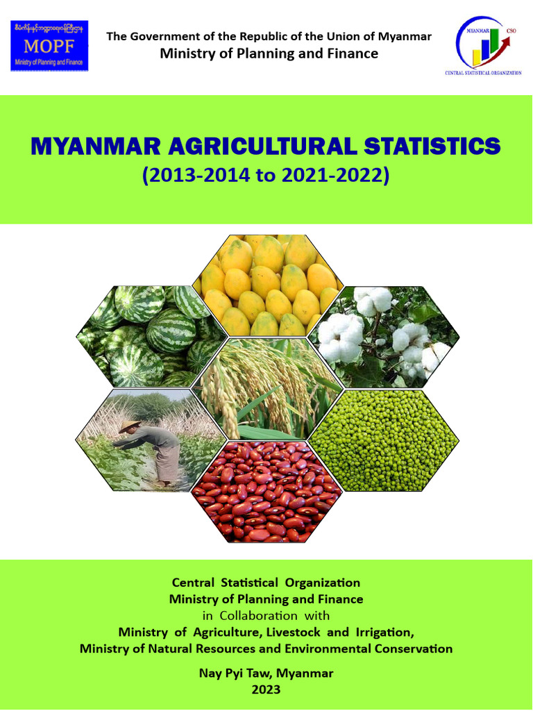 Myanmar | PDF | Agriculture | Agricultural Machinery
