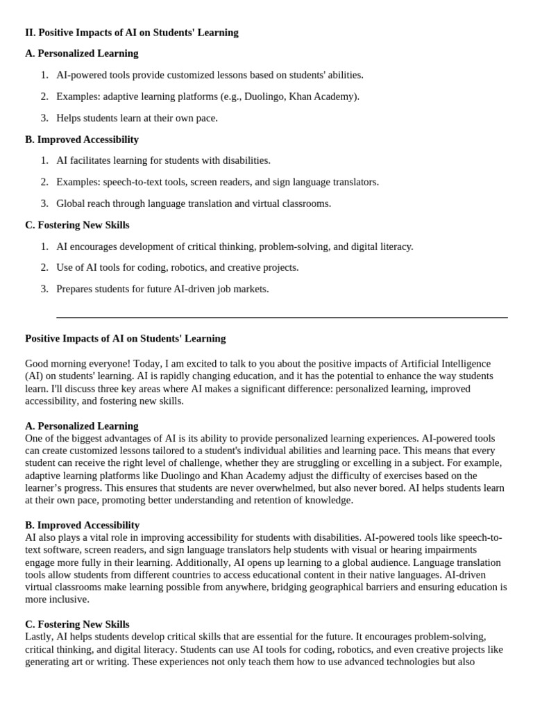 transcript về môn kĩ năng thuyết trình cho thi cuối kì | PDF | Artificial Intelligence ...