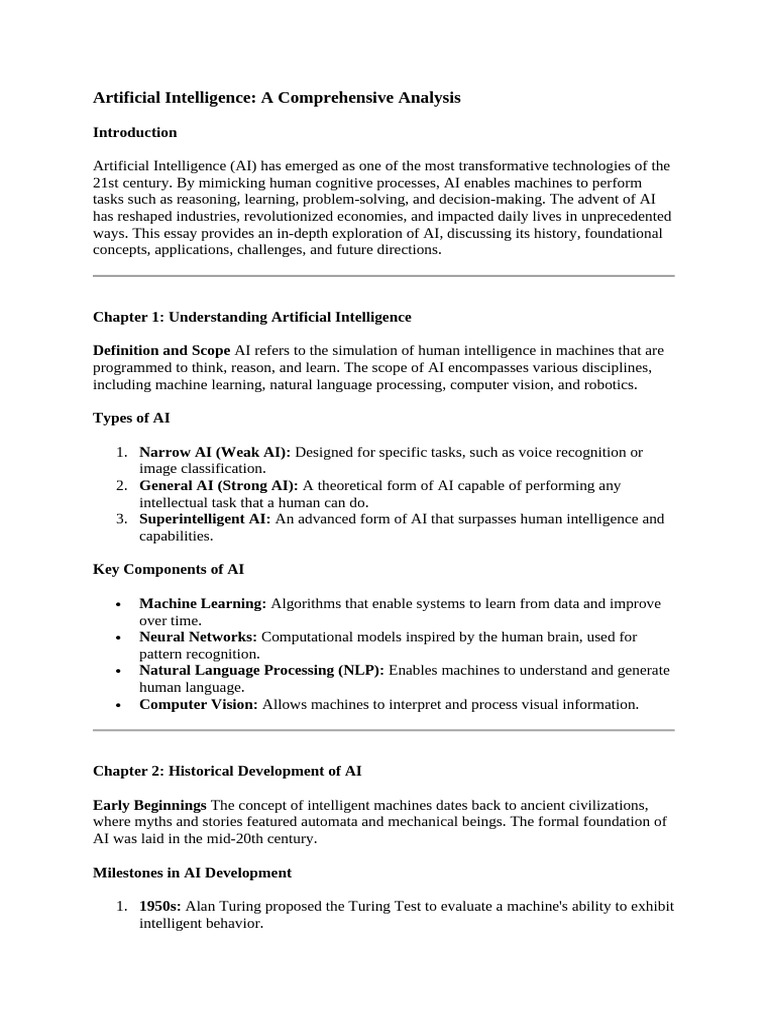 Artificial Intelligence Pdf Artificial Intelligence Intelligence