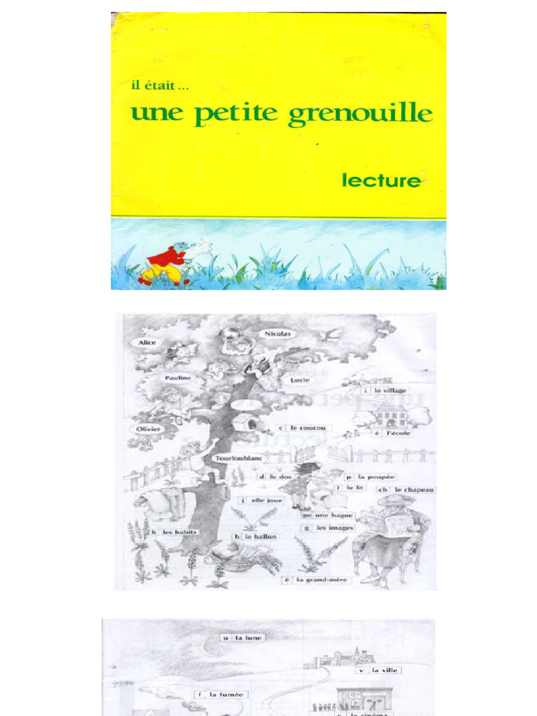 Une petit grenouille - jaune | PDF