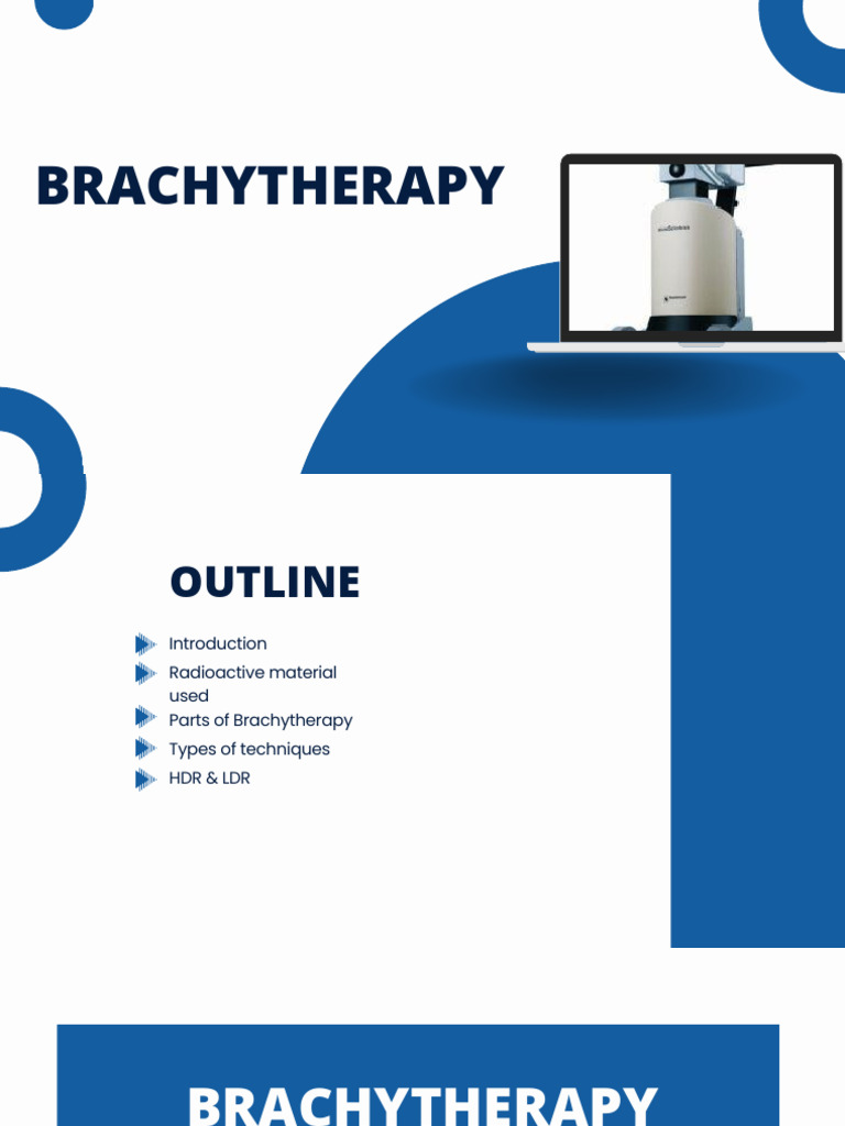 Brachytherapy Techniques and Materials | PDF | Radiation Therapy ...
