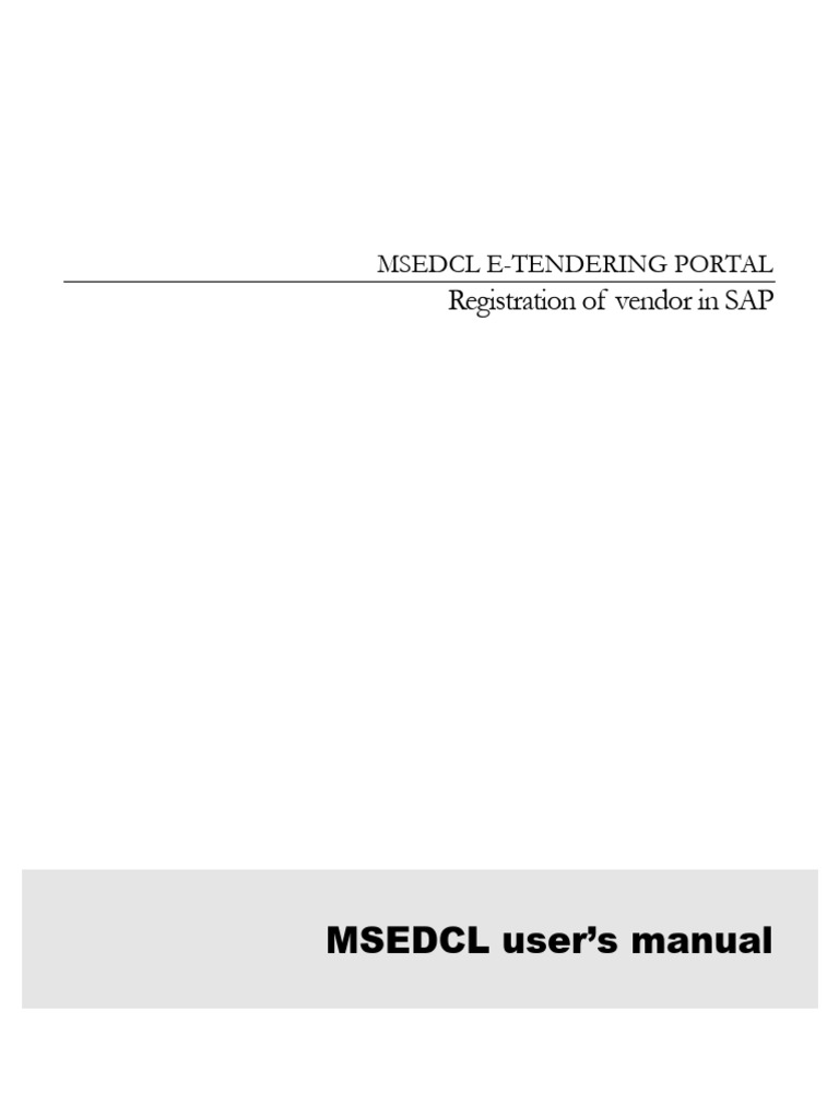 SAP_VENDOR_CODE_MANUAL | PDF | Software | Computing