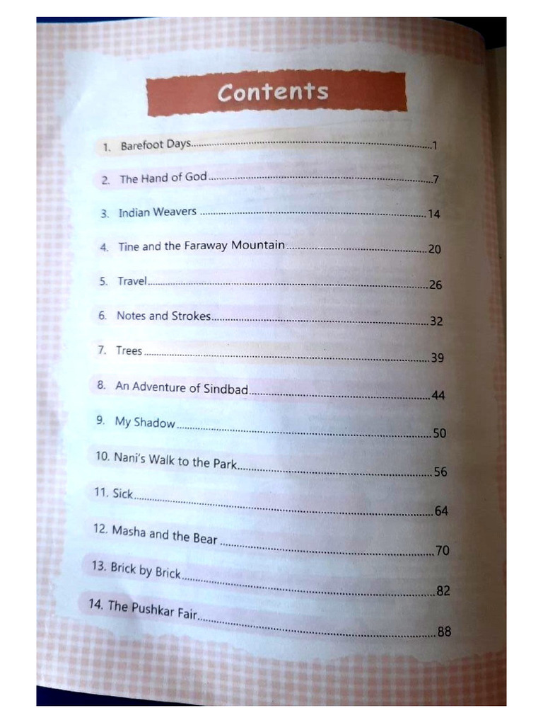 Eng Fabric Class4 CH 1n 2 | PDF