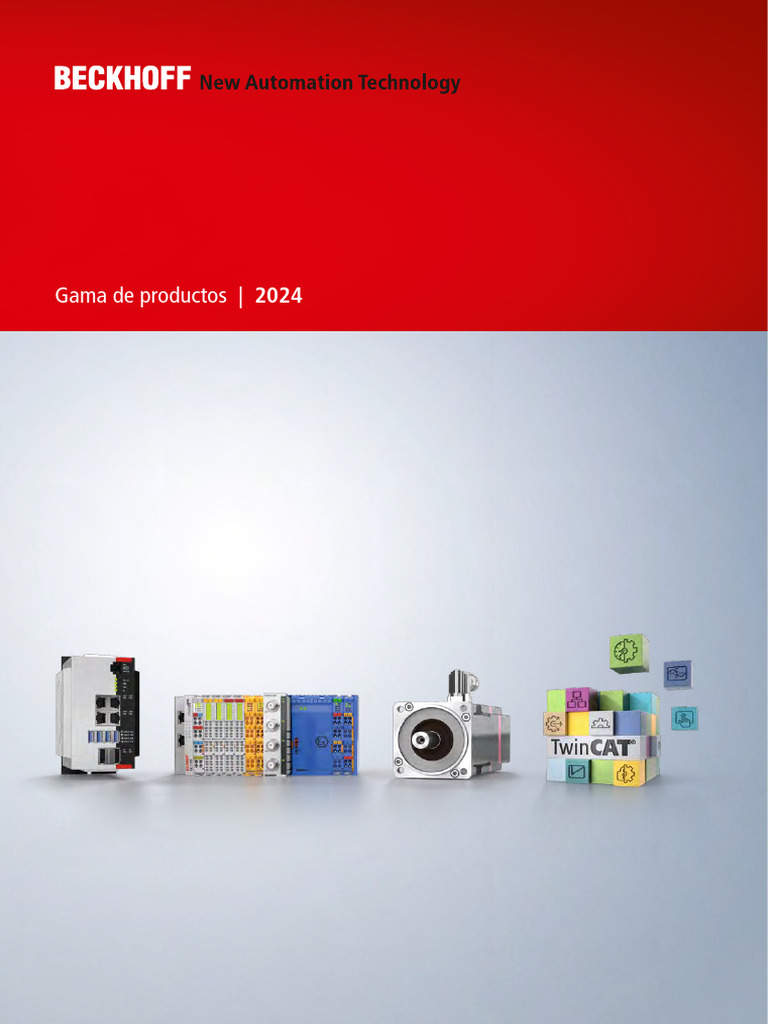 Beckhoff Gama de Productos 2024 | PDF | Compatibles con PC Ibm | Equipo de oficina