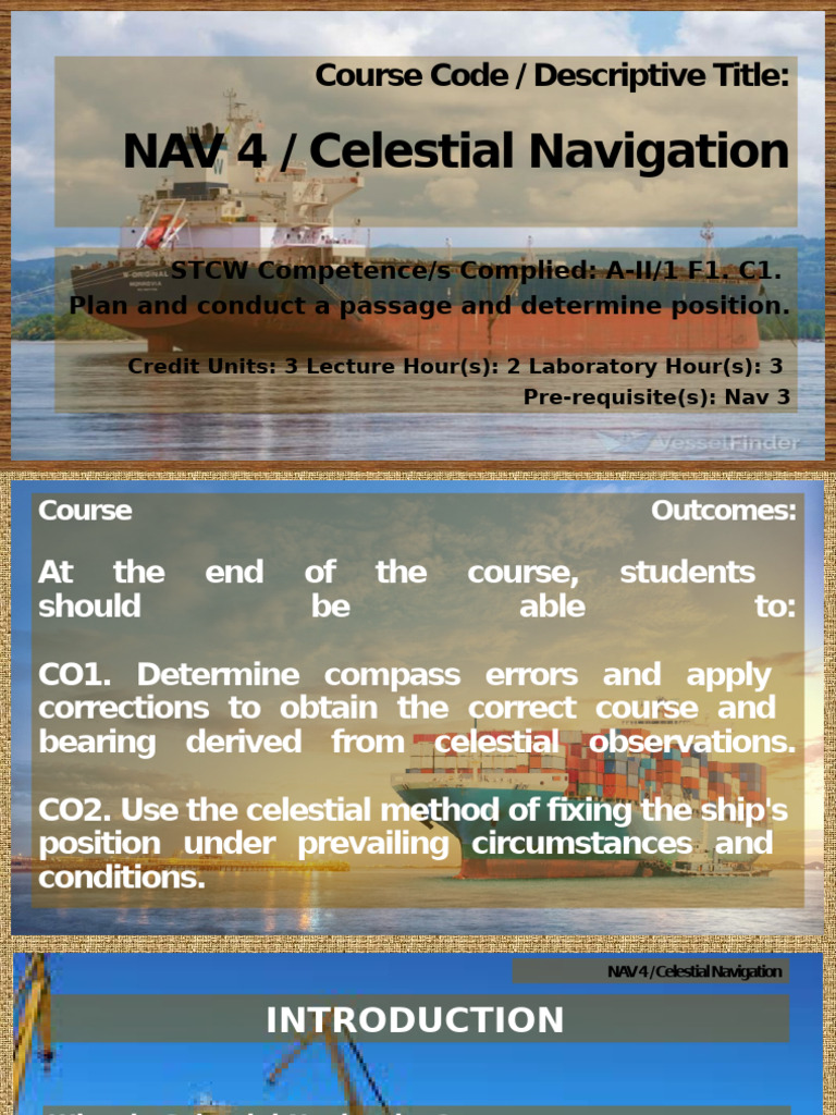 Nav 4 Celestial Navigation W-Quiz | PDF | Apparent Magnitude | Apsis