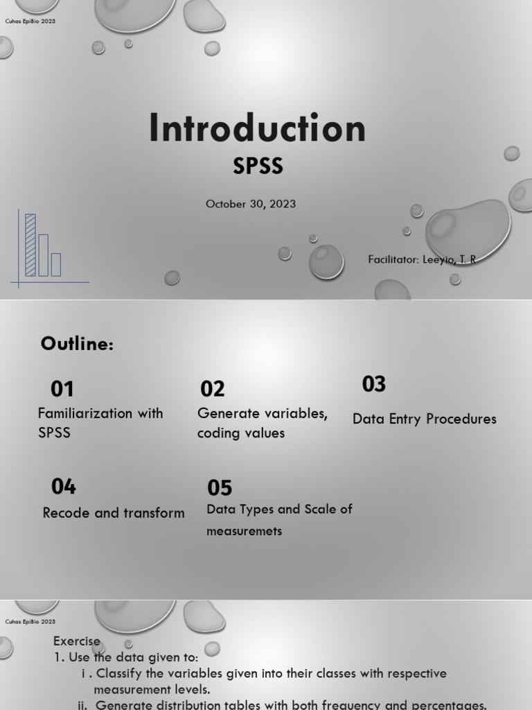 WEEK TWO - Introduction To SPSS | PDF