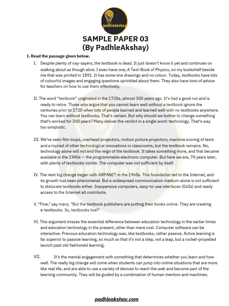 EnglishL-Smp-3 | PDF | Nobel Prize