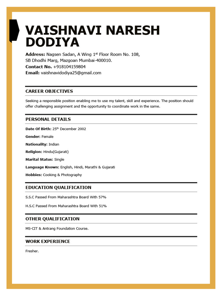 Document Vaishnavi | PDF