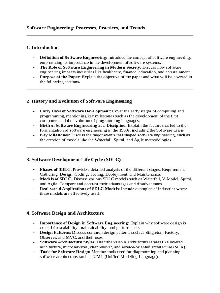 Software Engineering | PDF | Software Engineering | Software Software Engineering | PDF | Software Engineering | Software