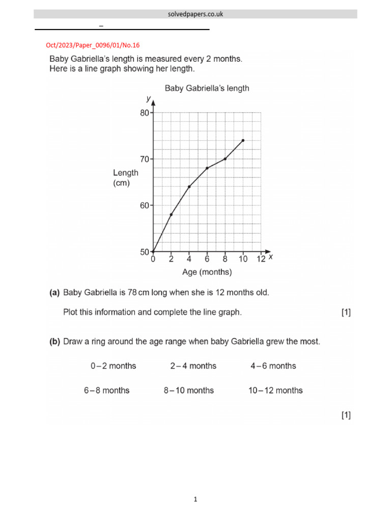 2023 Statistical Methods Checkpoint - Primary - Math | PDF