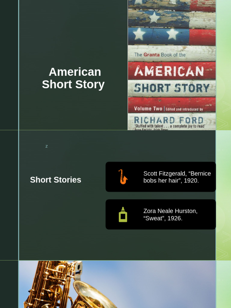 Short Stories Fitzgerald and Zora Neale Hurston | PDF
