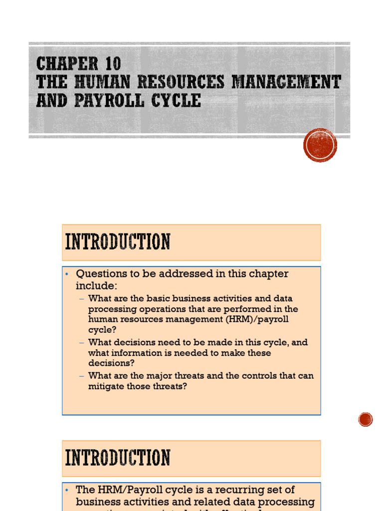 Chapter 10 | PDF | Payroll | Employment