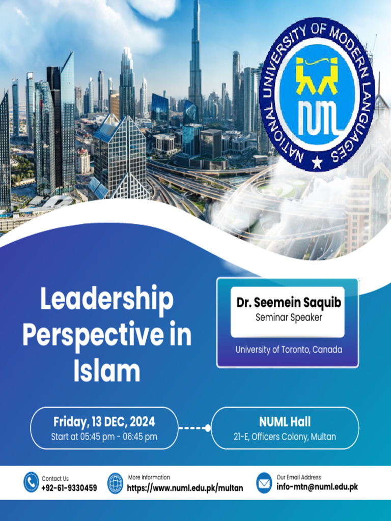 Leadership Perspective in Islam | PDF