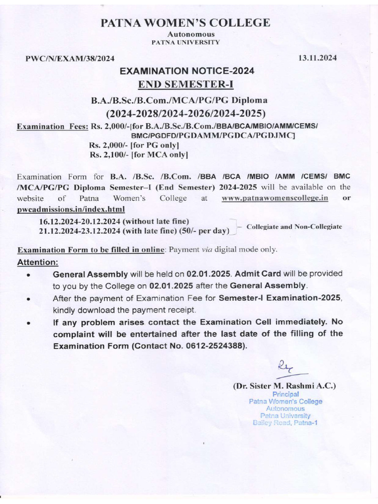 End Sem 1 Exam | PDF
