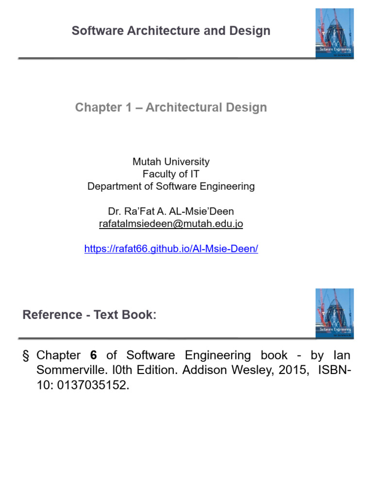 Architectural Design Patterns Overview | PDF | Server (Computing ...