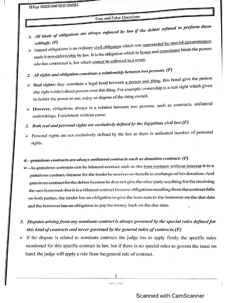 Final Revision Last Sheet | PDF